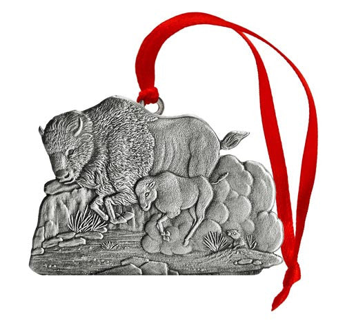 Buffalo - Ornament – White Swan Fine Pewter