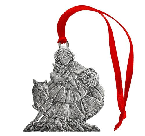 Little Red Riding Hood - Mini Ornament – White Swan Fine Pewter